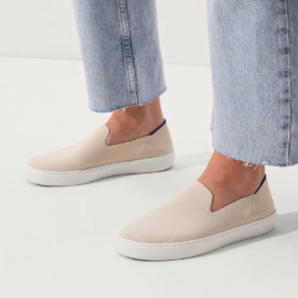 Rothy's | Shoes | Rothys The Original Slip On Sneaker In Sand Sz 65 ...
